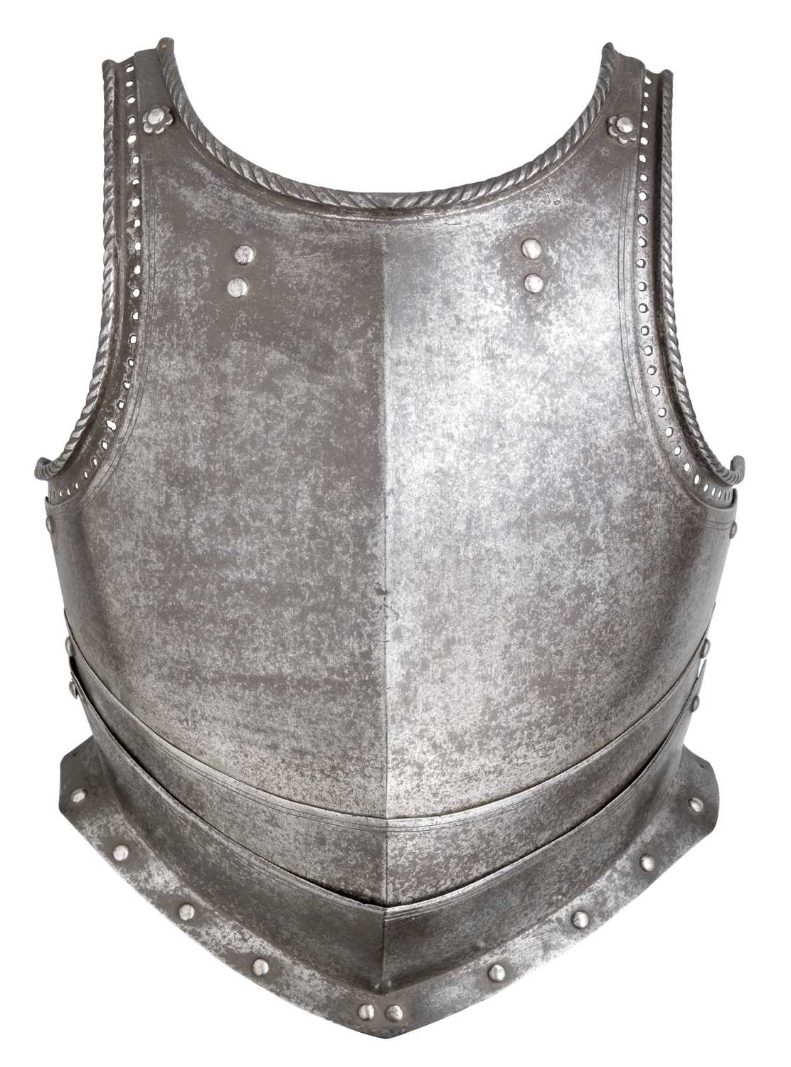 Lot 327 - AN ITALIAN OR FLEMISH INFANTRY BREASTPLATE
