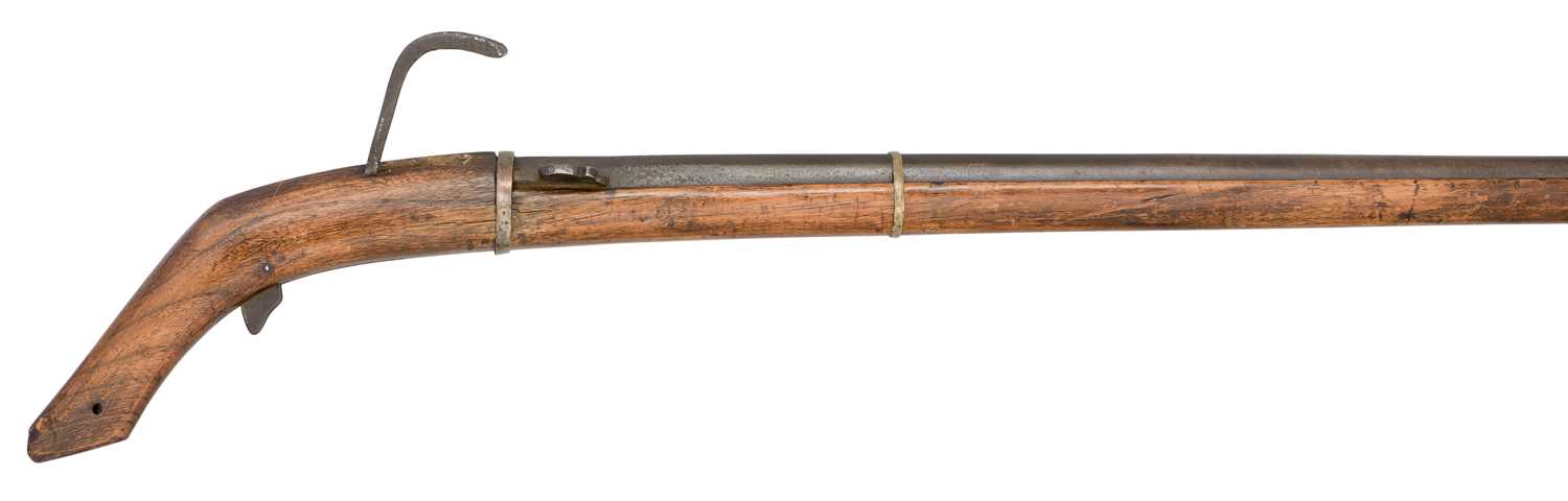 Lot 76 - **A MATCHLOCK MUSKET
