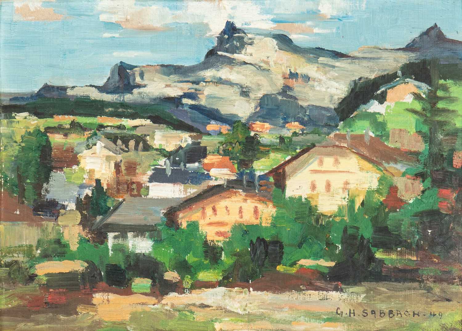 Lot 47 - GEORGES HANNA SABBAGH (EGYPTIAN 1887-1951)