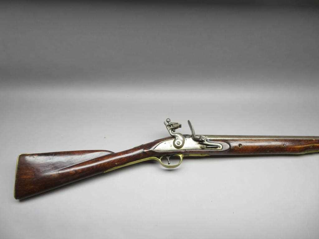 Lot 275 - AN 11 BORE FLINTLOCK MUSKET