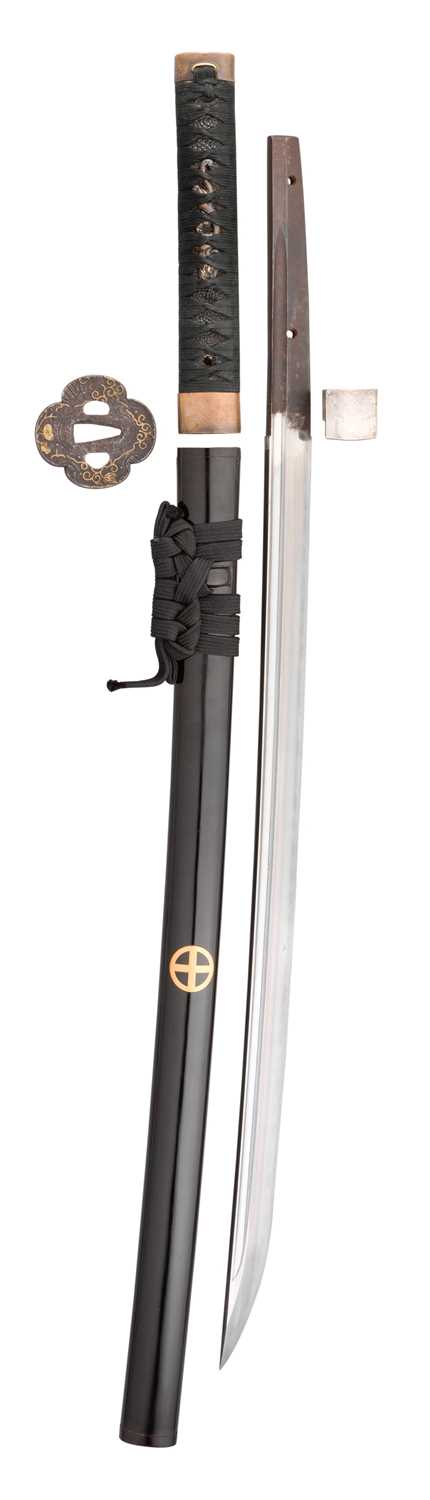 Lot 1 - A JAPANESE SWORD (KATANA)
