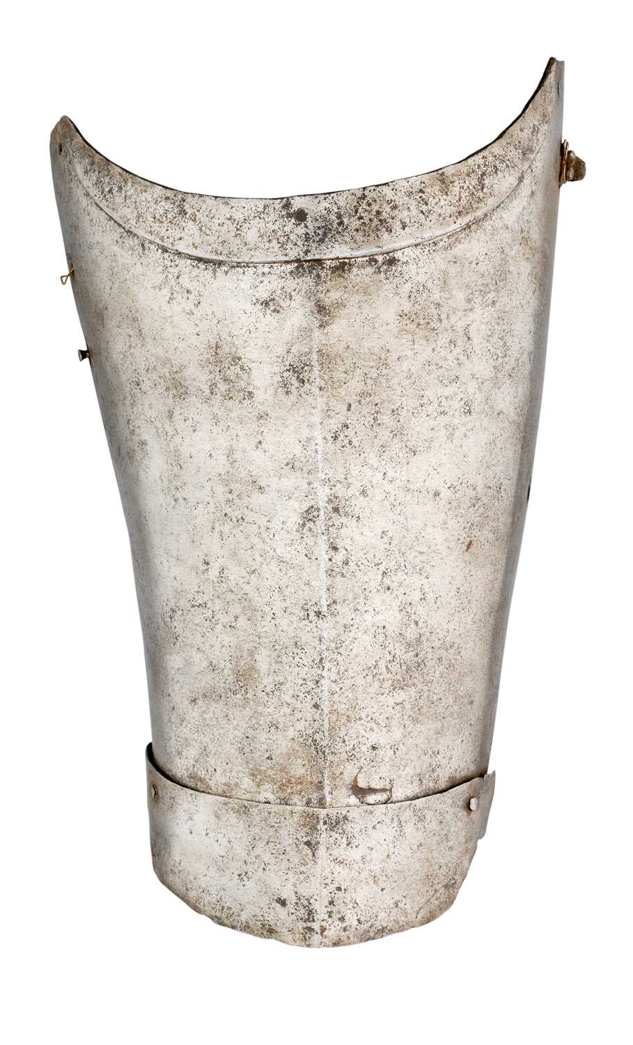 Lot 196 - THE RARE MAIN PLATE AND PARTIAL POLEYN OF A