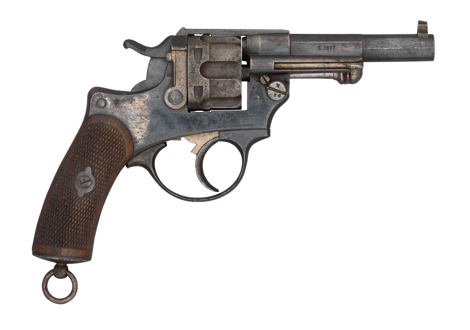 Lot 358 - AN 11MM FRENCH MODEL 1874 SIX-SHOT