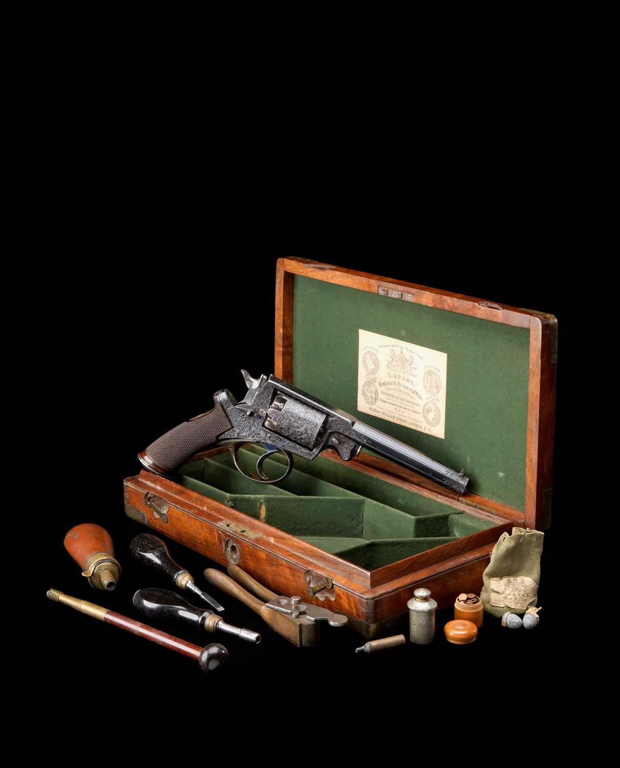 Lot 383 - A VERY FINE 54 BORE ROYAL BEAUMONT ADAMS