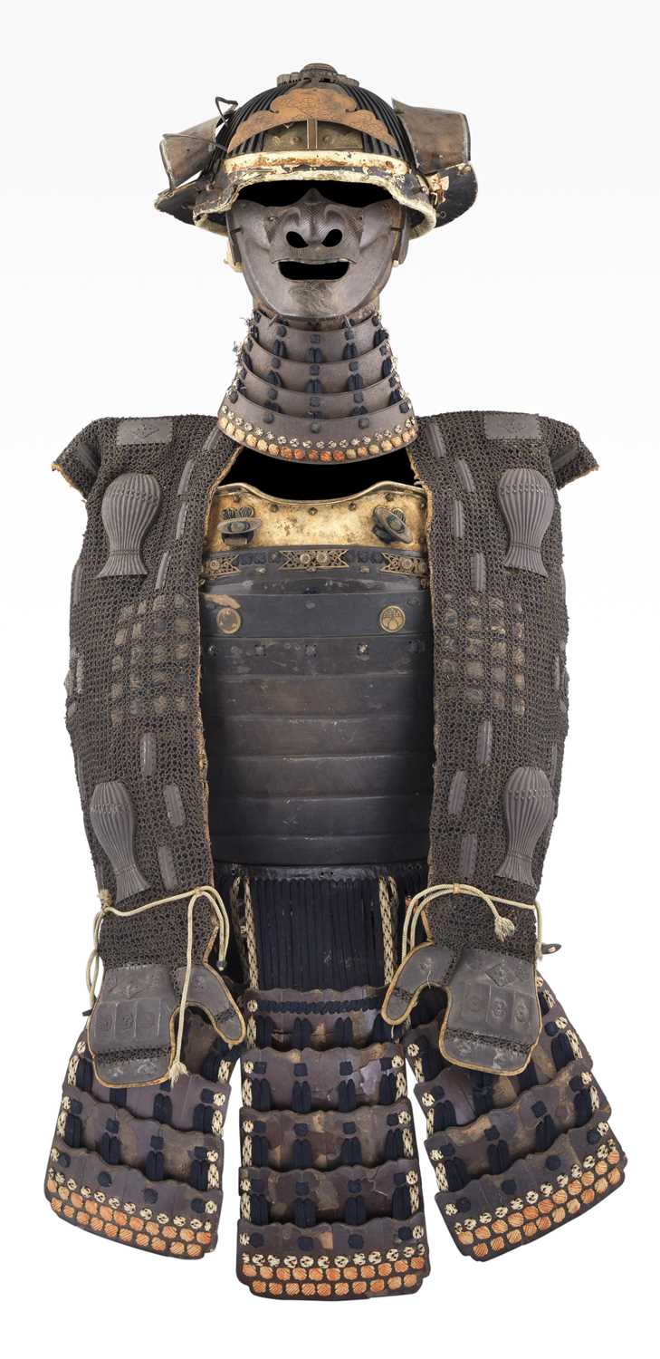 Lot 10 - A COMPOSITE JAPANESE PART ARMOUR (TOSEI