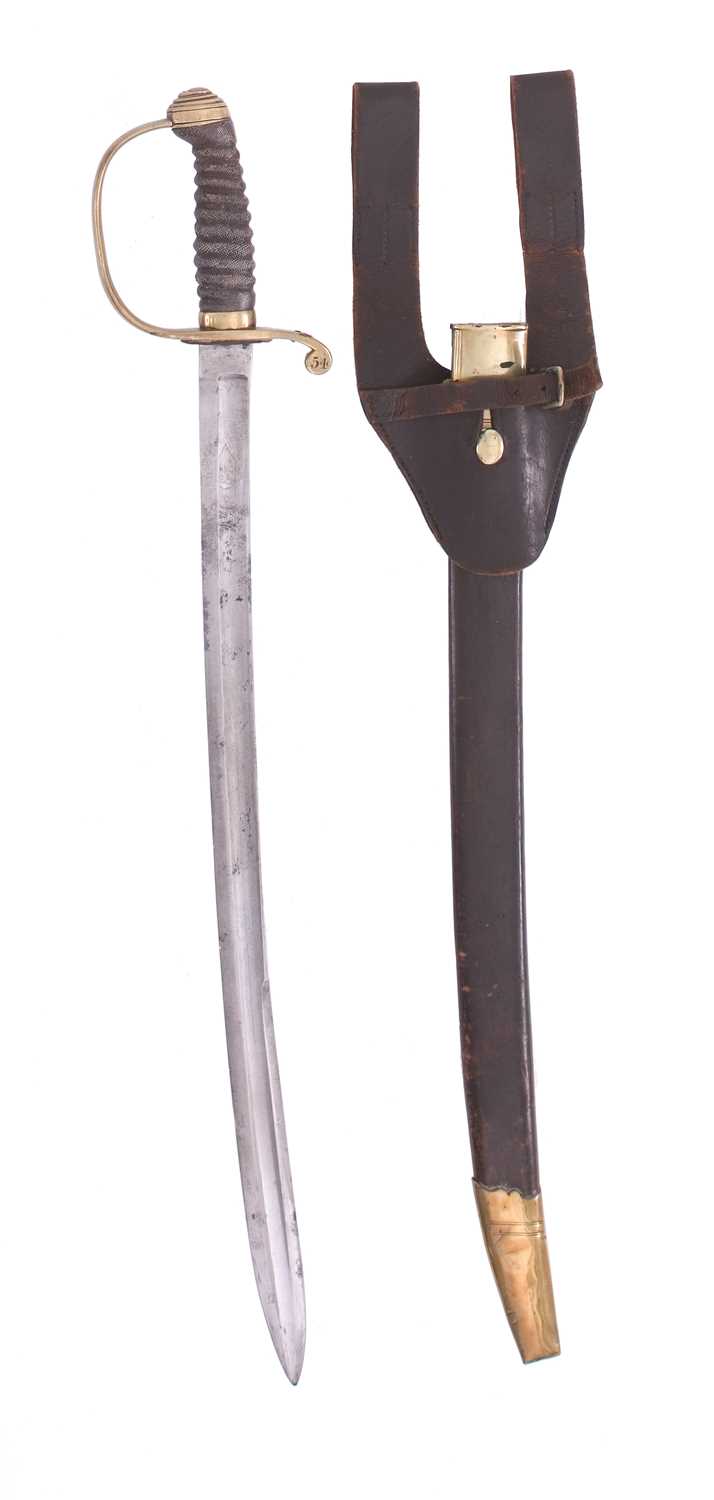 Lot 12 - A POLICE SWORD BY PARKER FIELD & SONS AND A