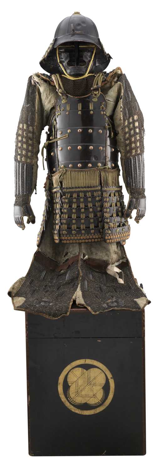 Lot 16 - A JAPANESE TOSEI GUSOKU ARMOUR