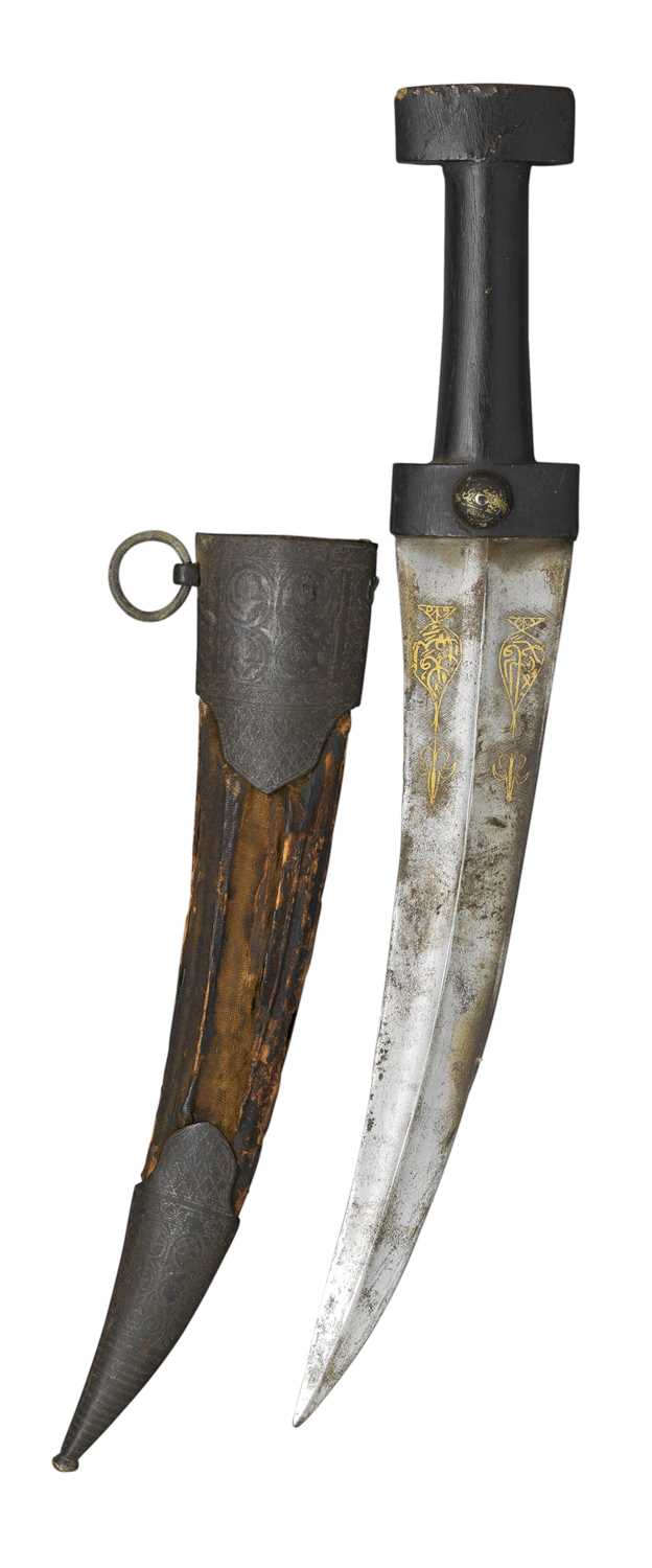 Lot 68 - **AN OTTOMAN TURKISH DAGGER (JAMBIYA)