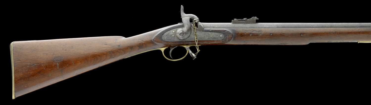 Lot 315 - A .750 CALIBRE 1839 PATTERN PERCUSSION