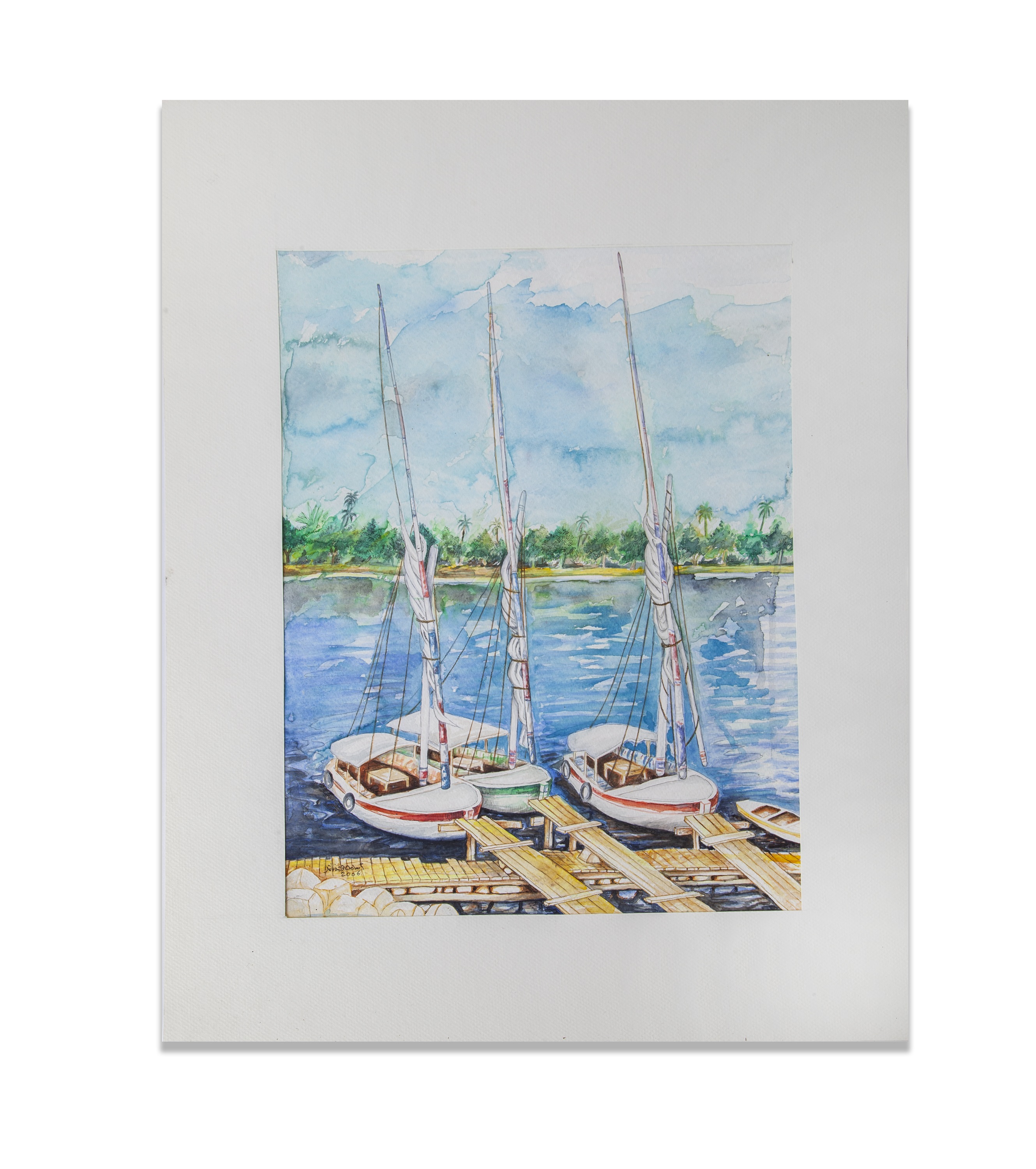 Lot 26 - USAMA NASHED (EGYPTIAN B. 1962)