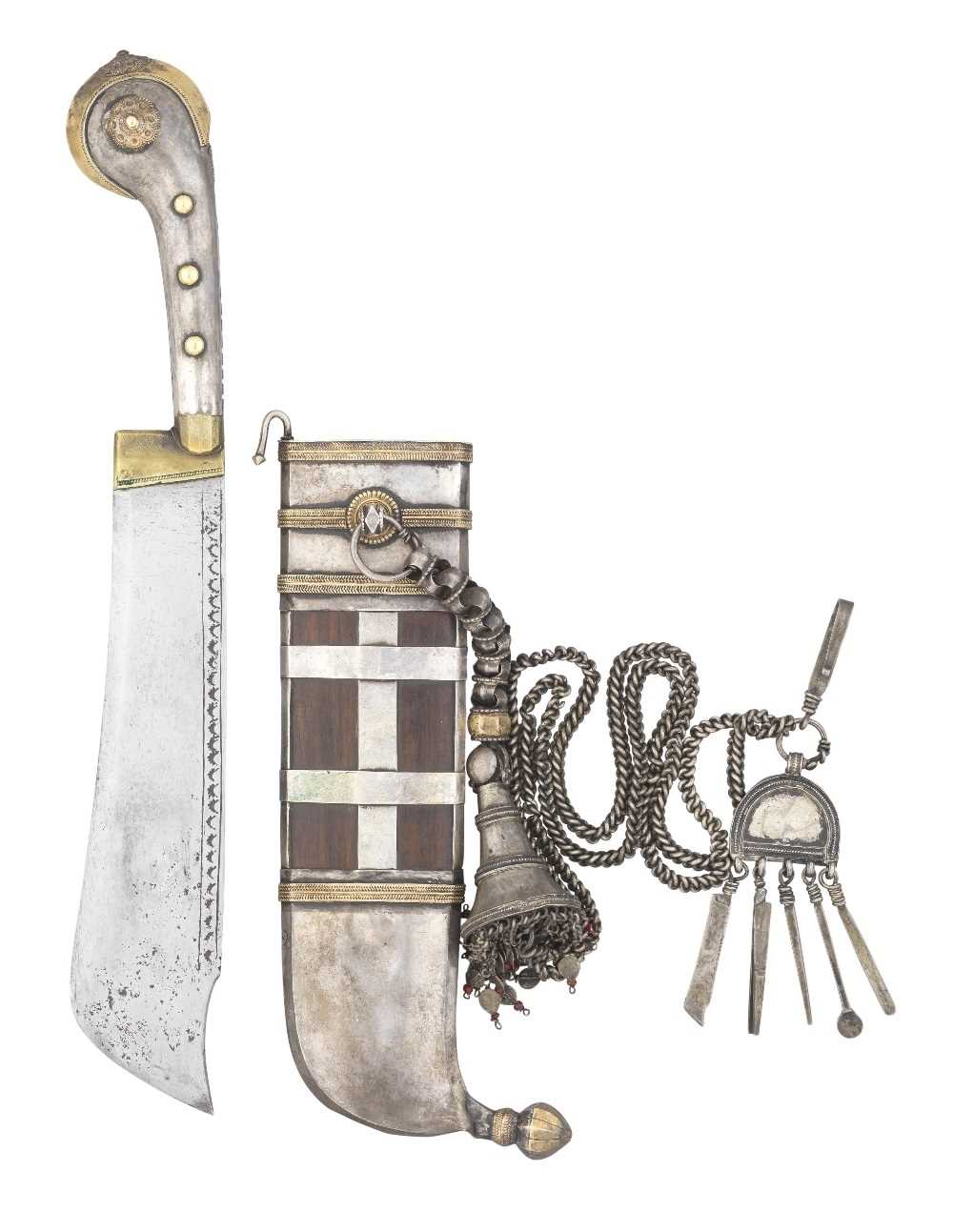 Lot 70 - A COORG DAGGER (PICHANGATTI)