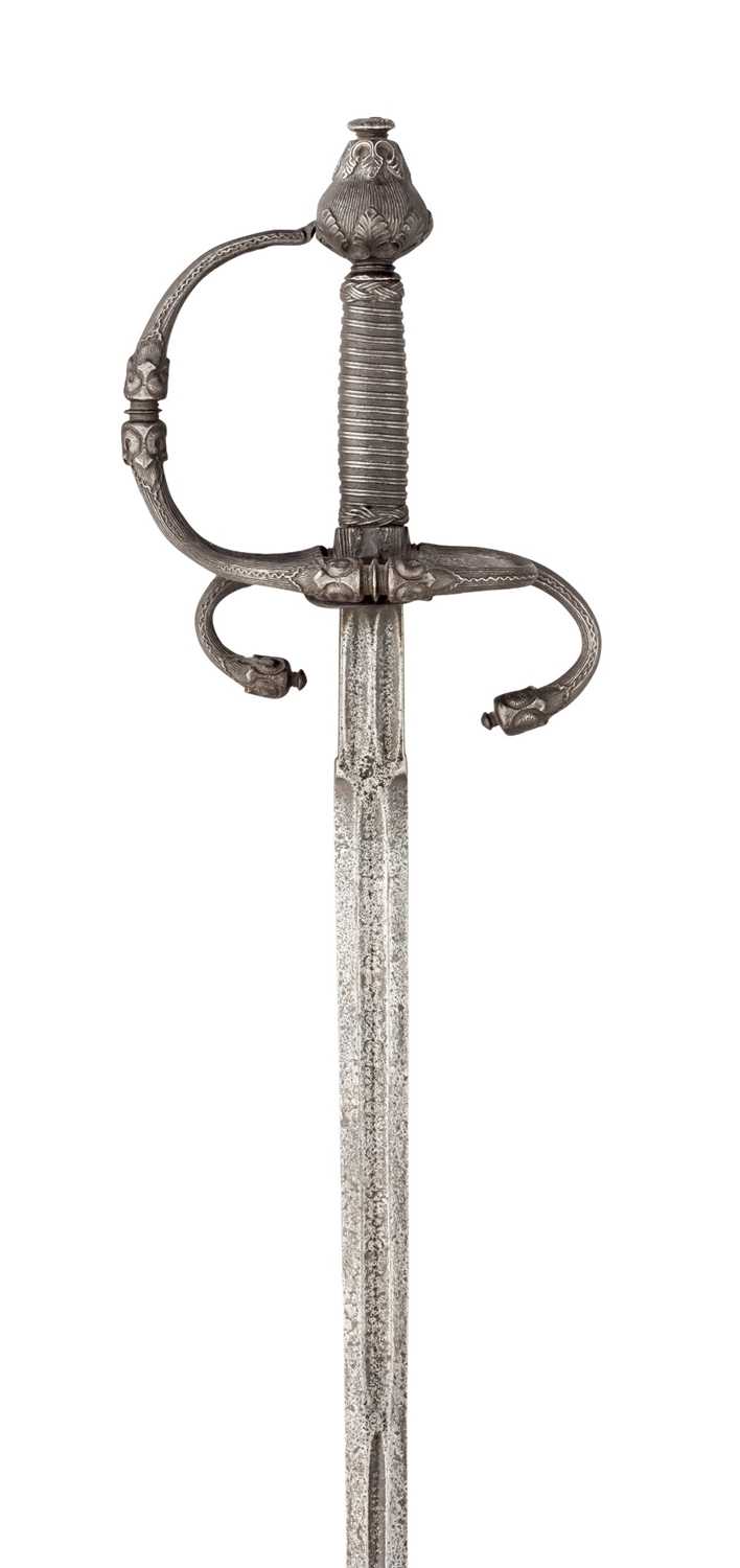 Lot 85 - A NORTH EUROPEAN RAPIER