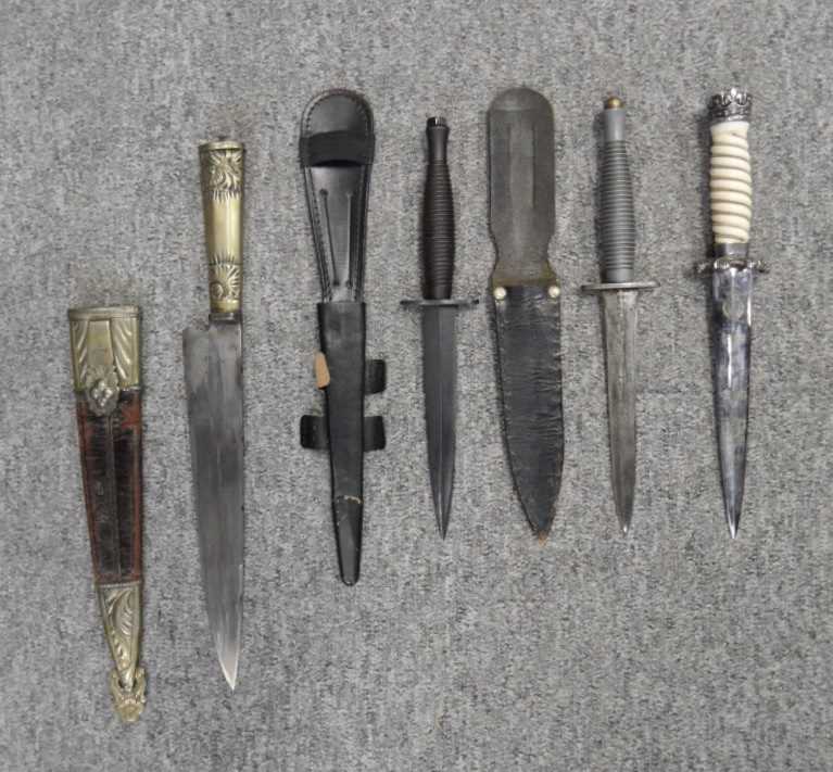 Lot 104 - FOUR DAGGERS