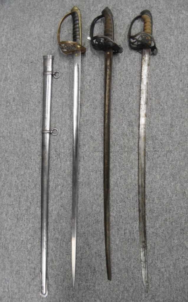 Lot 108 - THREE VICTORIAN 1845 PATTERN INFANTRY
