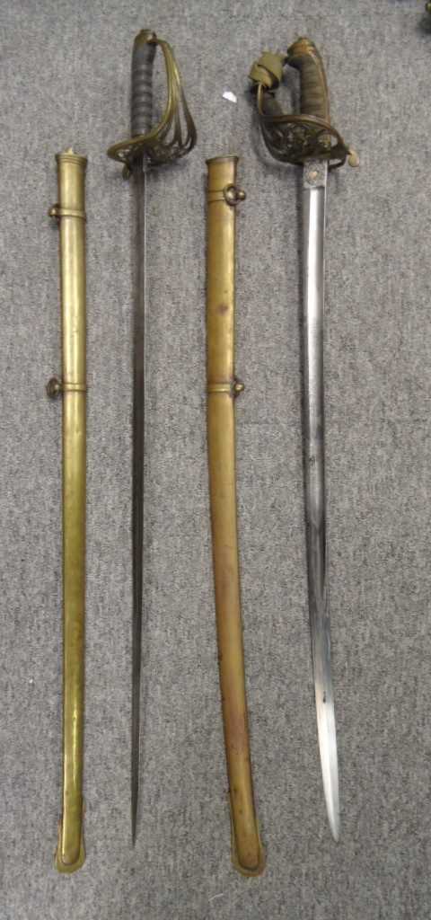 Lot 109 - TWO VICTORIAN 1845 PATTERN INFANTRY