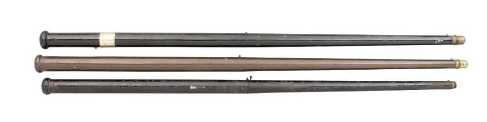 Lot 234 - THREE RIFLED AIRCANES