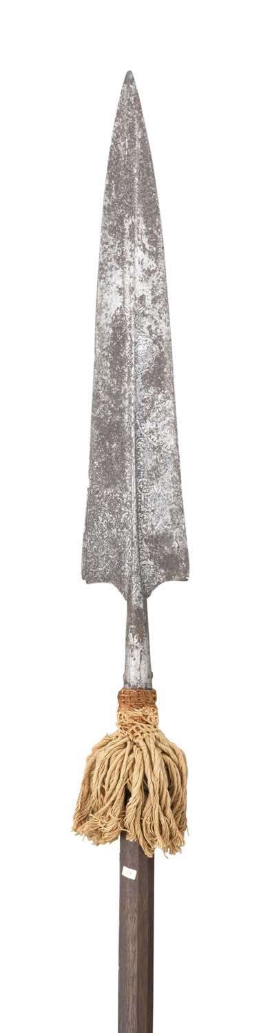 Lot 494 - A FRENCH ETCHED PARTISAN
