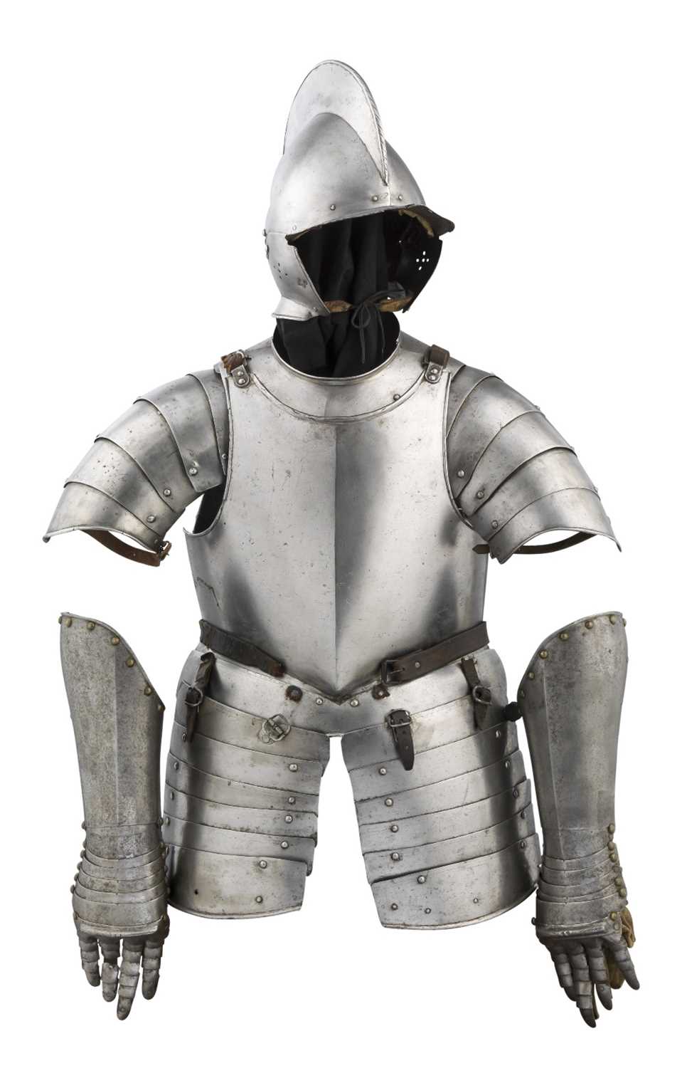 Lot 520 - A COMPOSITE SOUTH GERMAN LIGHT FIELD ARMOUR