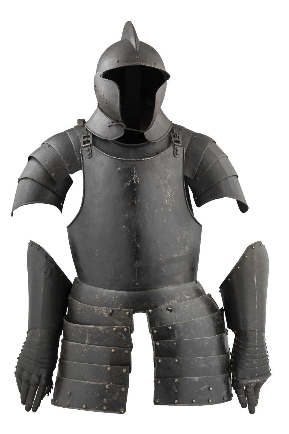 Lot 522 - A COMPOSITE SOUTH GERMAN LIGHT FIELD ARMOUR