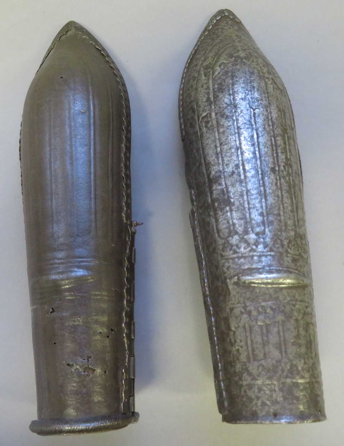 Lot 74 - â’¶ TWO SOUTH INDIAN ARM DEFENCES (DASTANA),