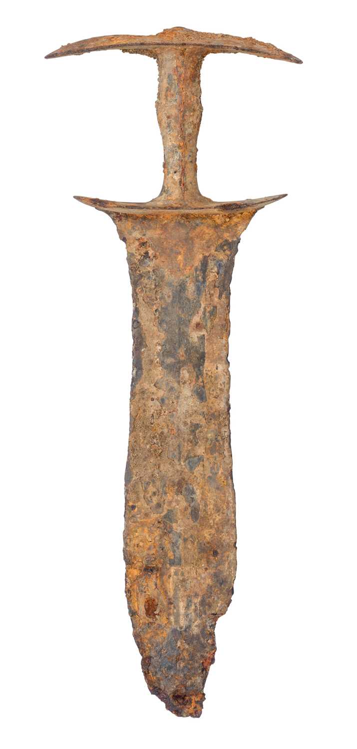 Lot 89 - â“Œ A NORTH INDIAN DAGGER (JAMADHAR KATAR),