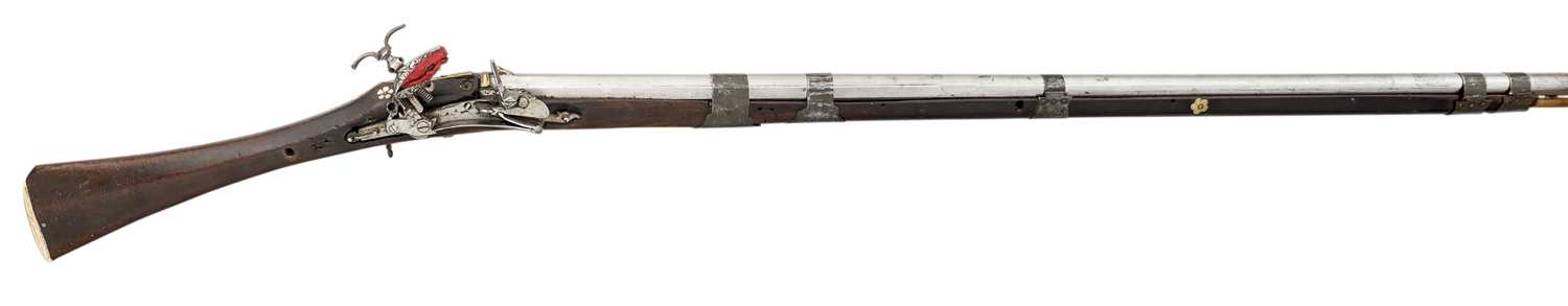 Lot 128 - ËœA 20 BORE NORTH AFRICAN MIQUELET-LOCK