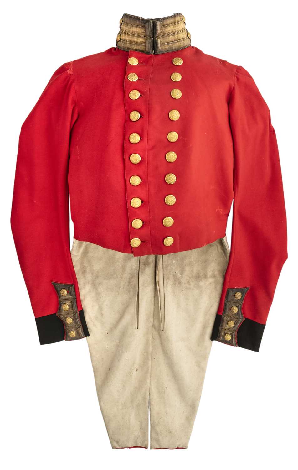 Lot 195 - A VICTORIAN INFANTRY OFFICER'S UNIFORM OF