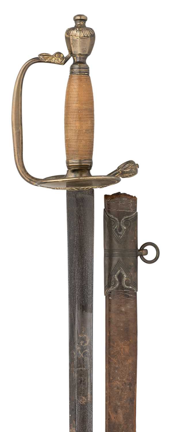 Lot 291 - â’¶ TWO 1796 PATTERN INFANTRY OFFICER'S