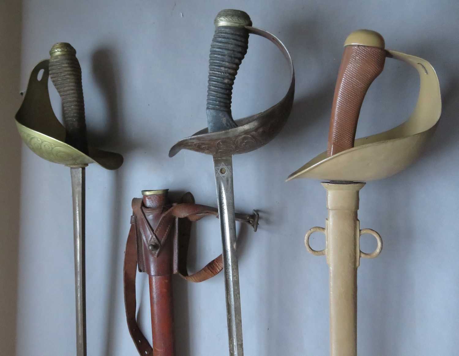 Lot 345 - â’¶ A 1908 PATTERN CAVALRY TROOPER'S SWORD,