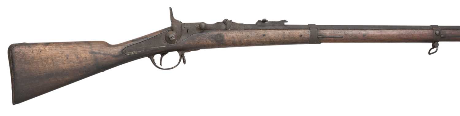 Lot 501 - â’¶ FOUR .450 CALIBRE BELGIAN MODEL 1867