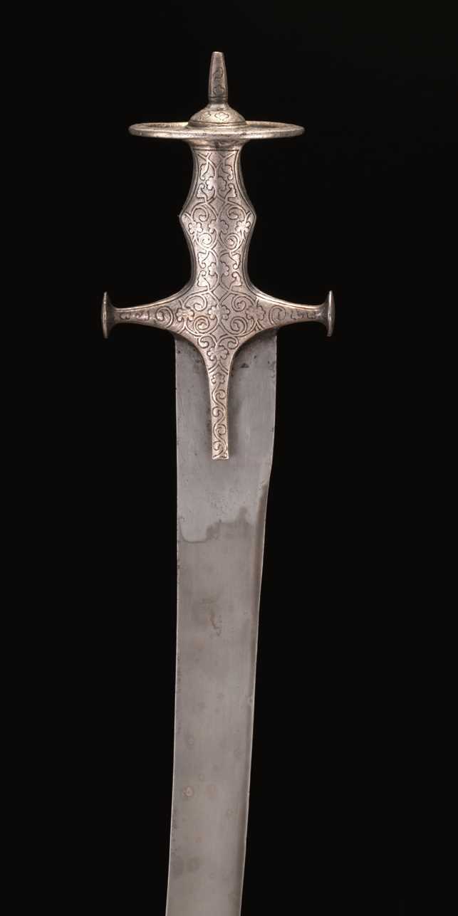 Lot 25 - AN INDIAN TALWAR