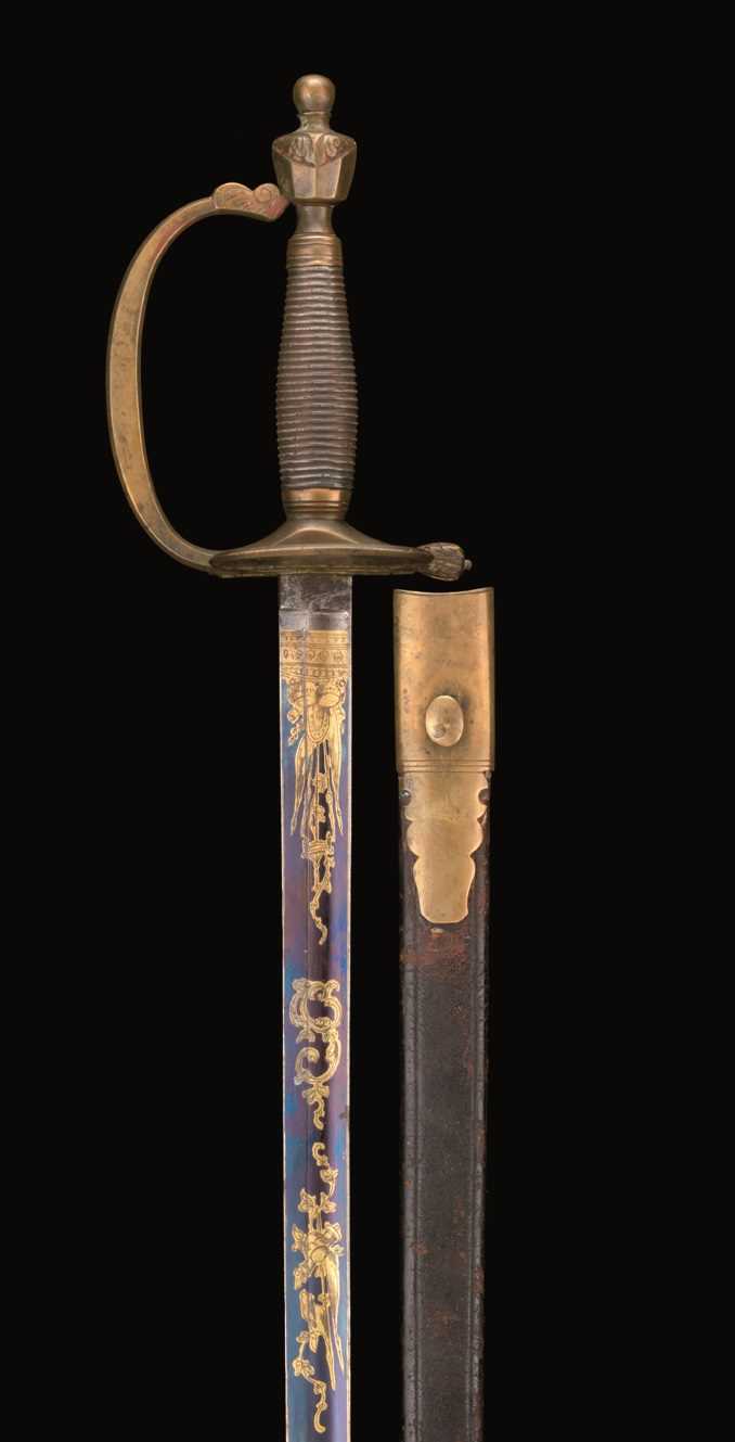 Lot 201 - A 1796 PATTERN INFANTRY OFFICER'S SWORD
