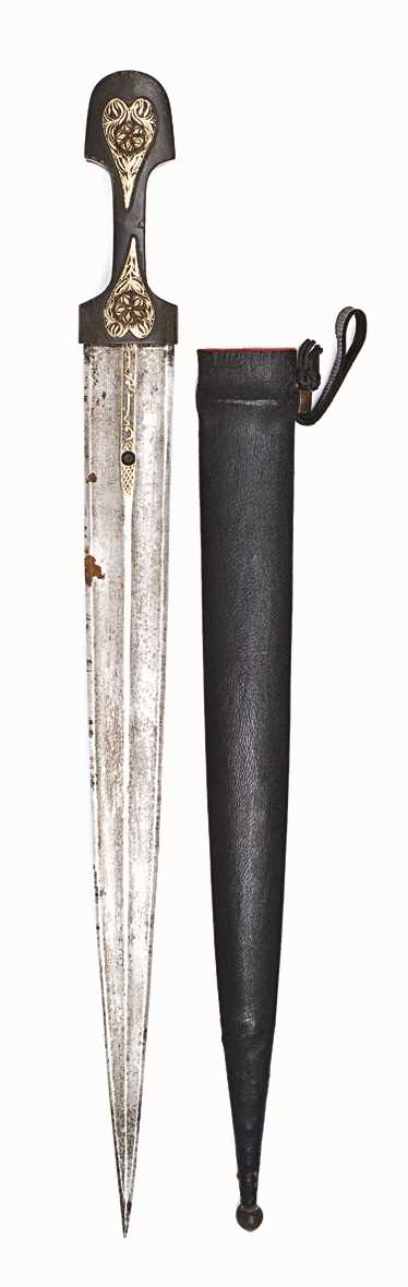 Lot 18 - A CAUCASIAN KINDJAL