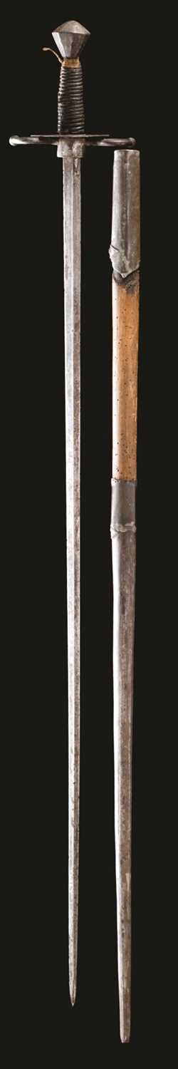 Lot 113 - A VERY RARE MILITARY ESTOC