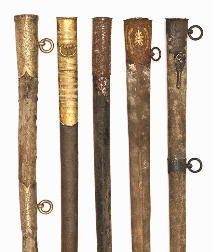 Lot 141 - A GROUP OF FIFTEEN VARIOUS SMALL SWORD