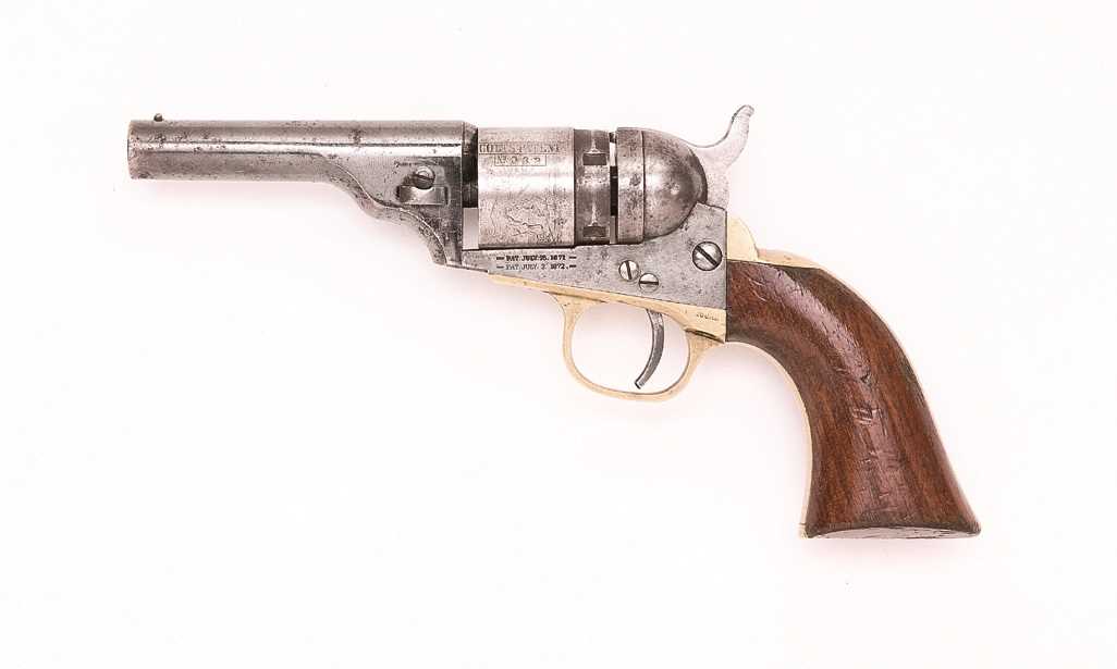 Lot 356 - A .36 CALIBRE RIM-FIRE U.S. COLT MODEL