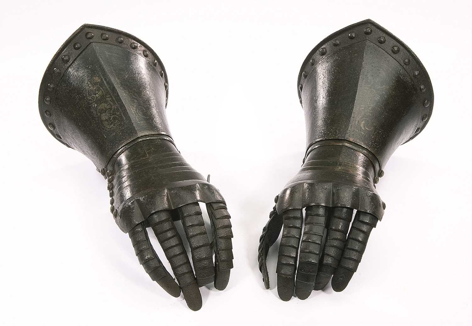 Lot 365 - AVERY RARE PAIR OF GERMAN ETCHED AND BLUED