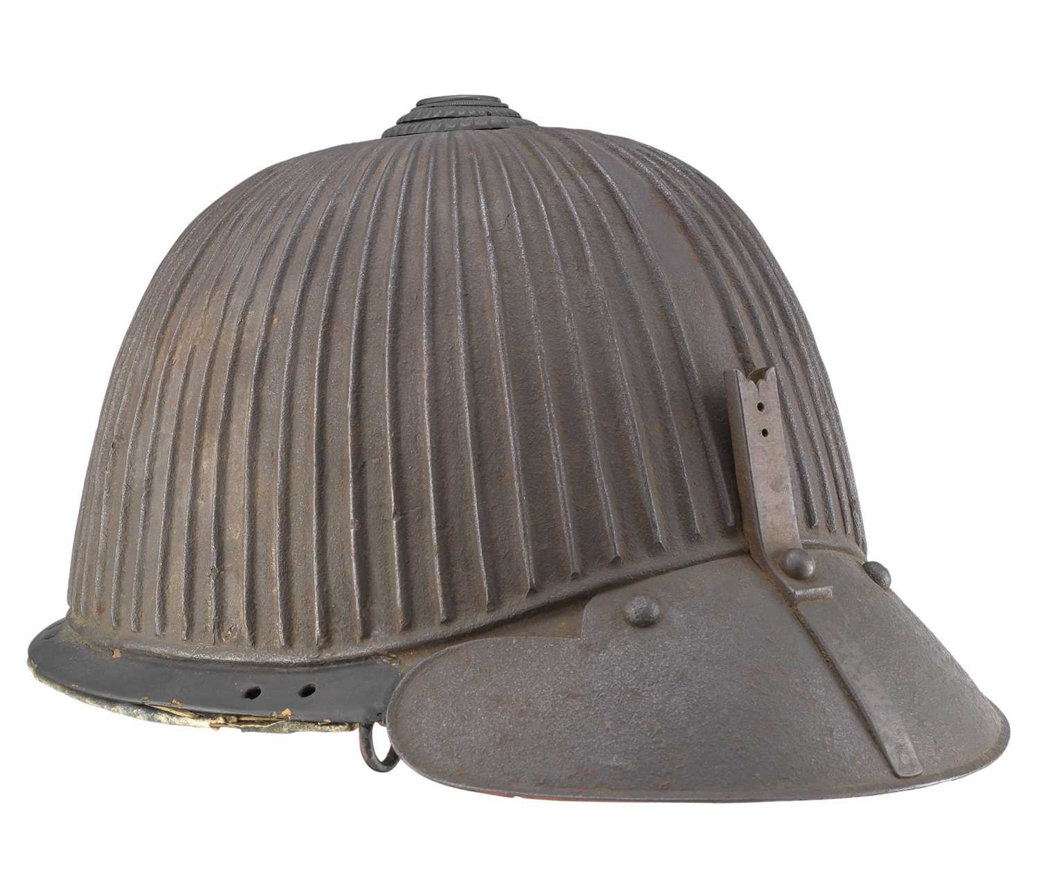 Lot 21 - **TWO JAPANESE HELMETS (KABUTO)