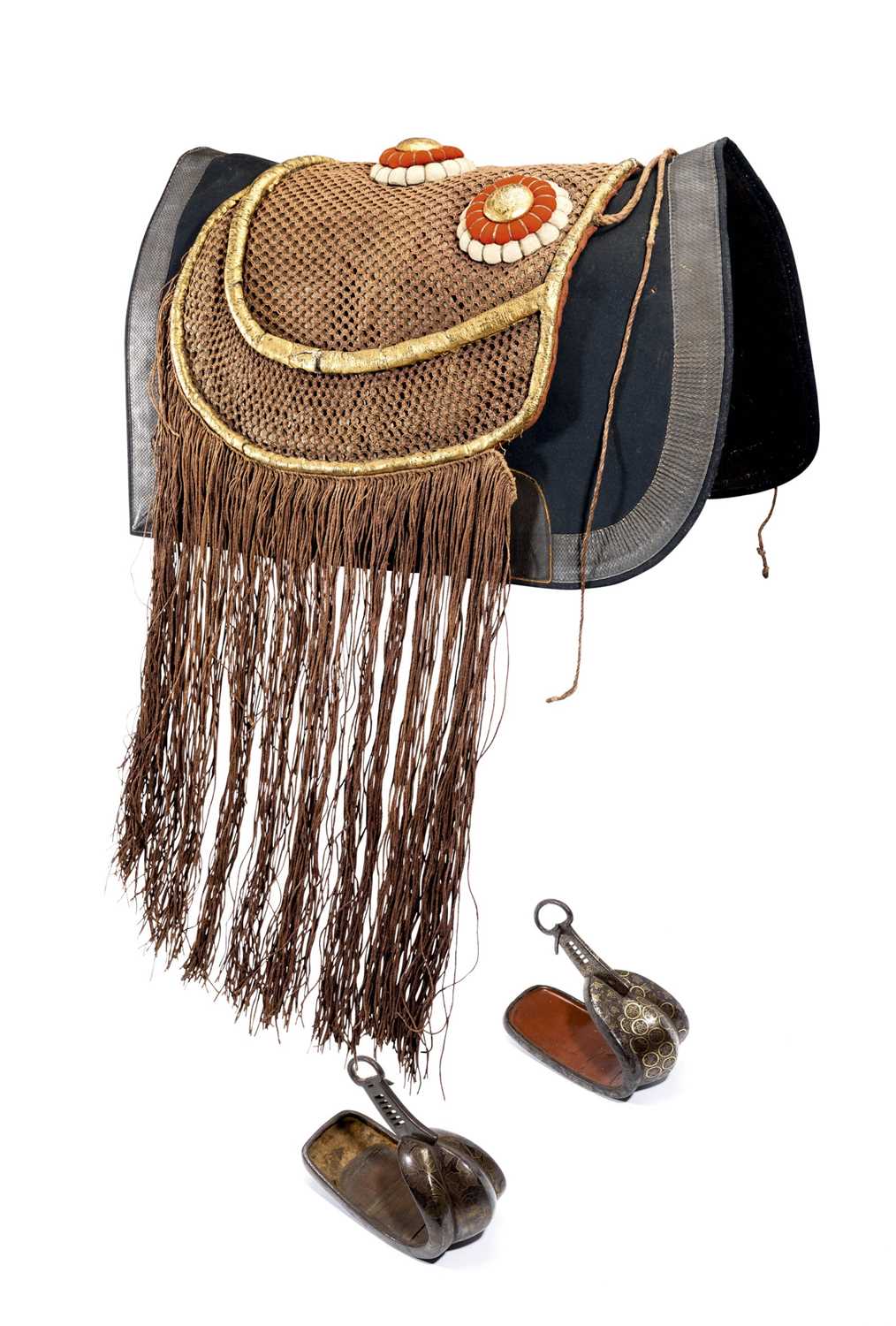 Lot 22 - TWO JAPANESE STIRRUPS (ABUMI)