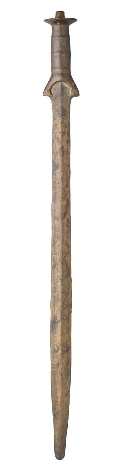 Lot 116 - **A CENTRAL EUROPEAN BRONZE SWORD