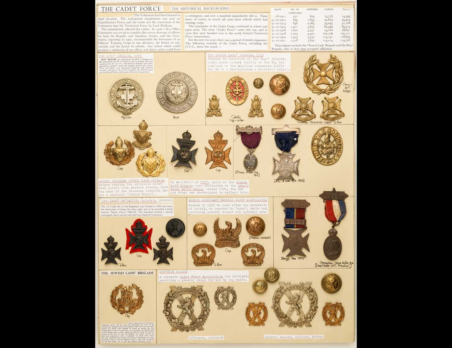 Lot 271 - Cadet Force Insignia