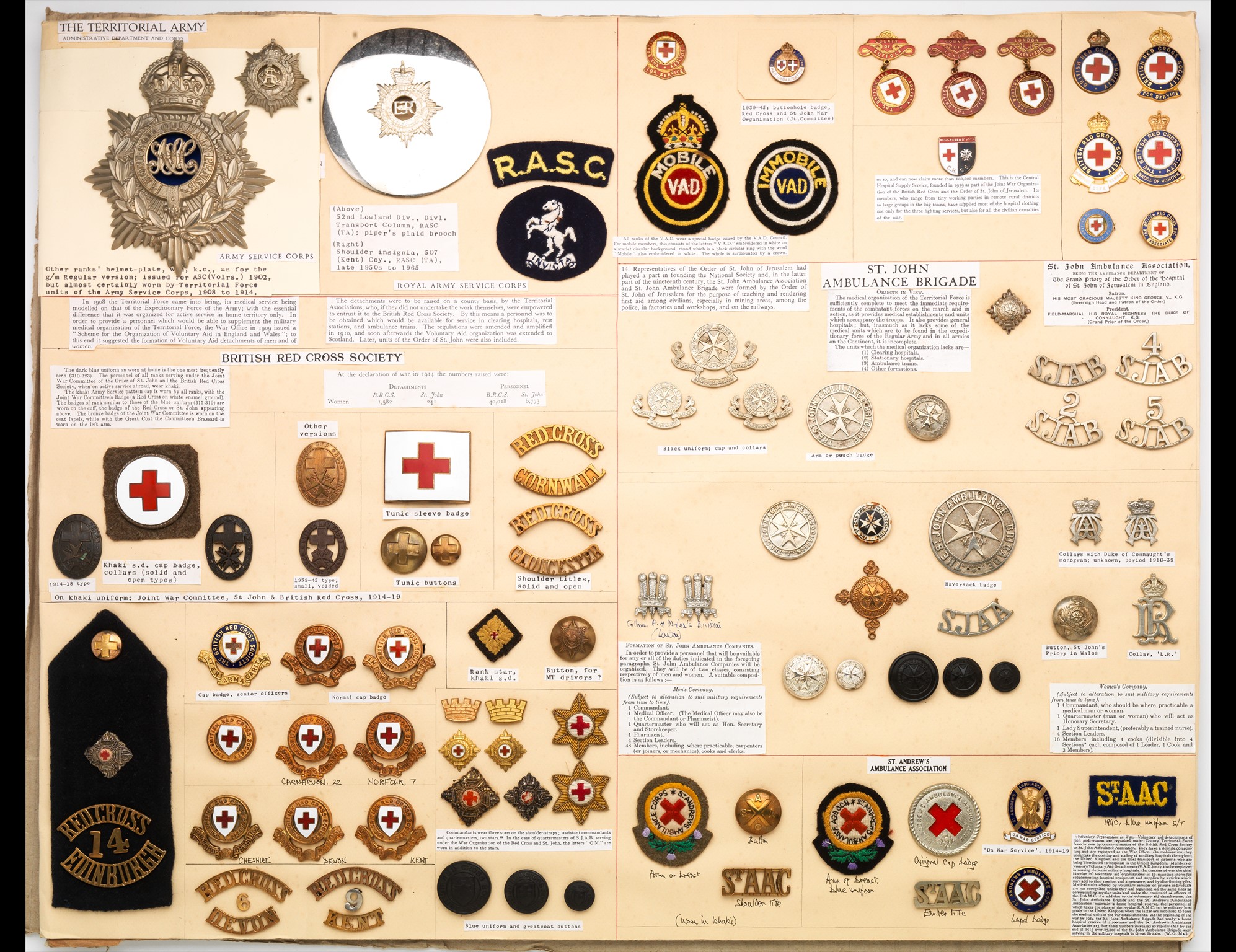 Lot 273 - British Red Cross Insignia