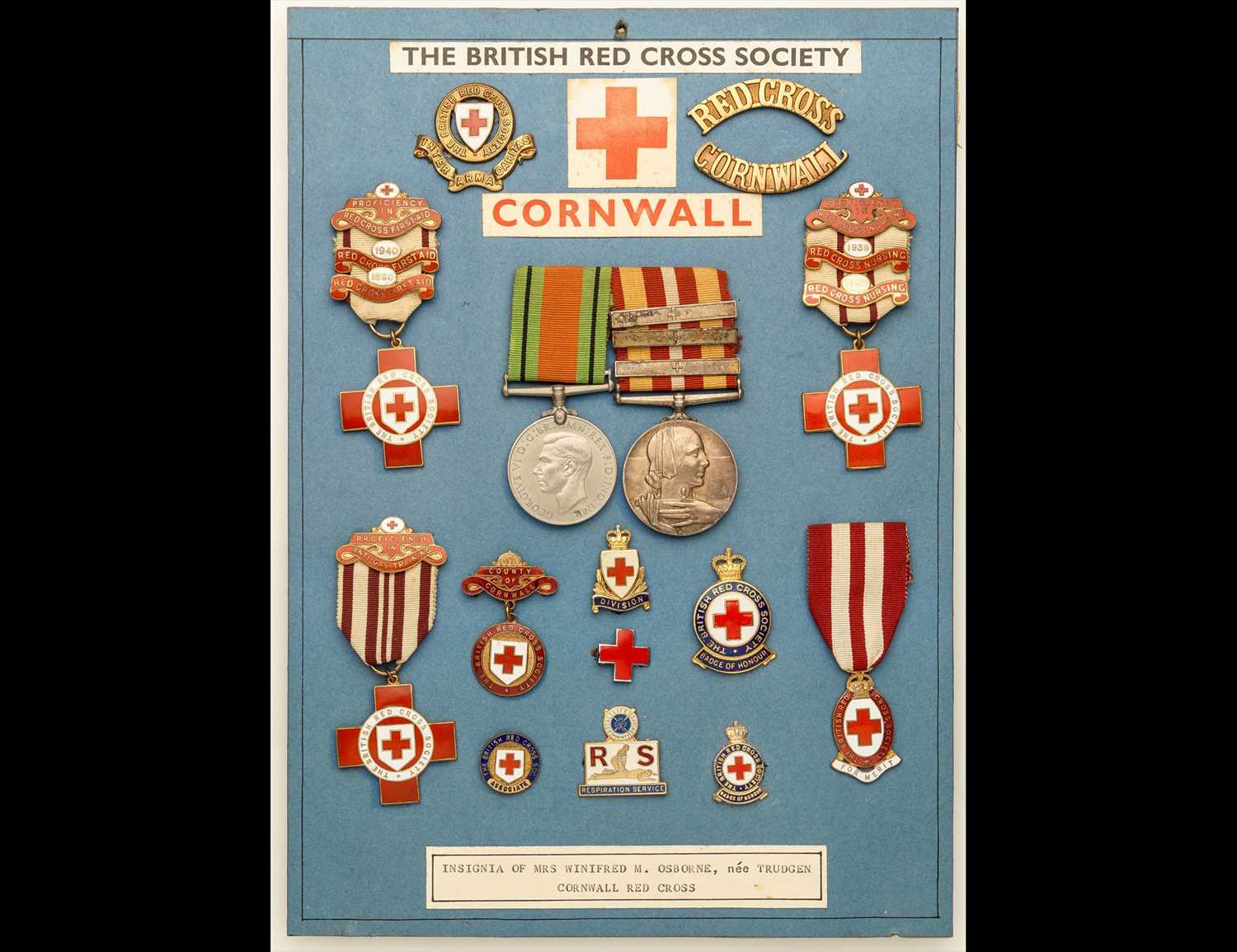 Lot 274 - Insignia of the British Red Cross Society