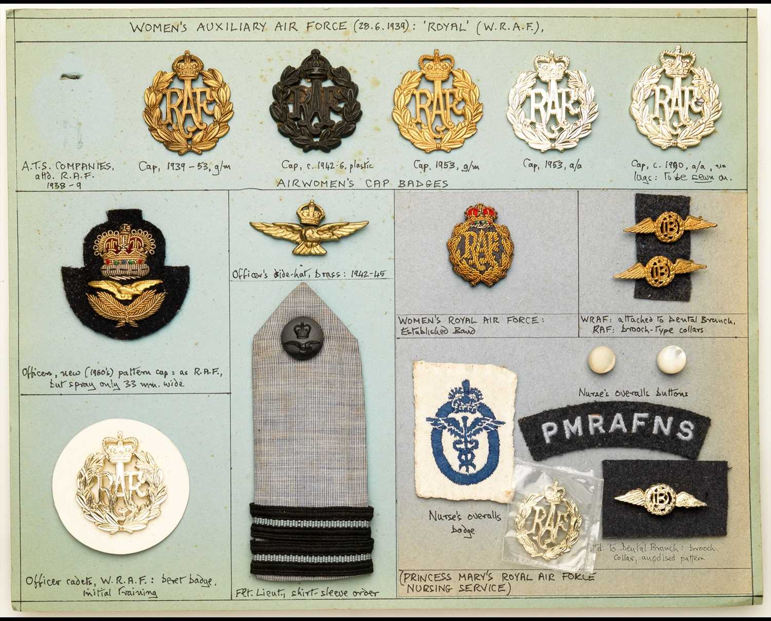 Lot 419 - Royal Air Force and Princess Mary's RAF