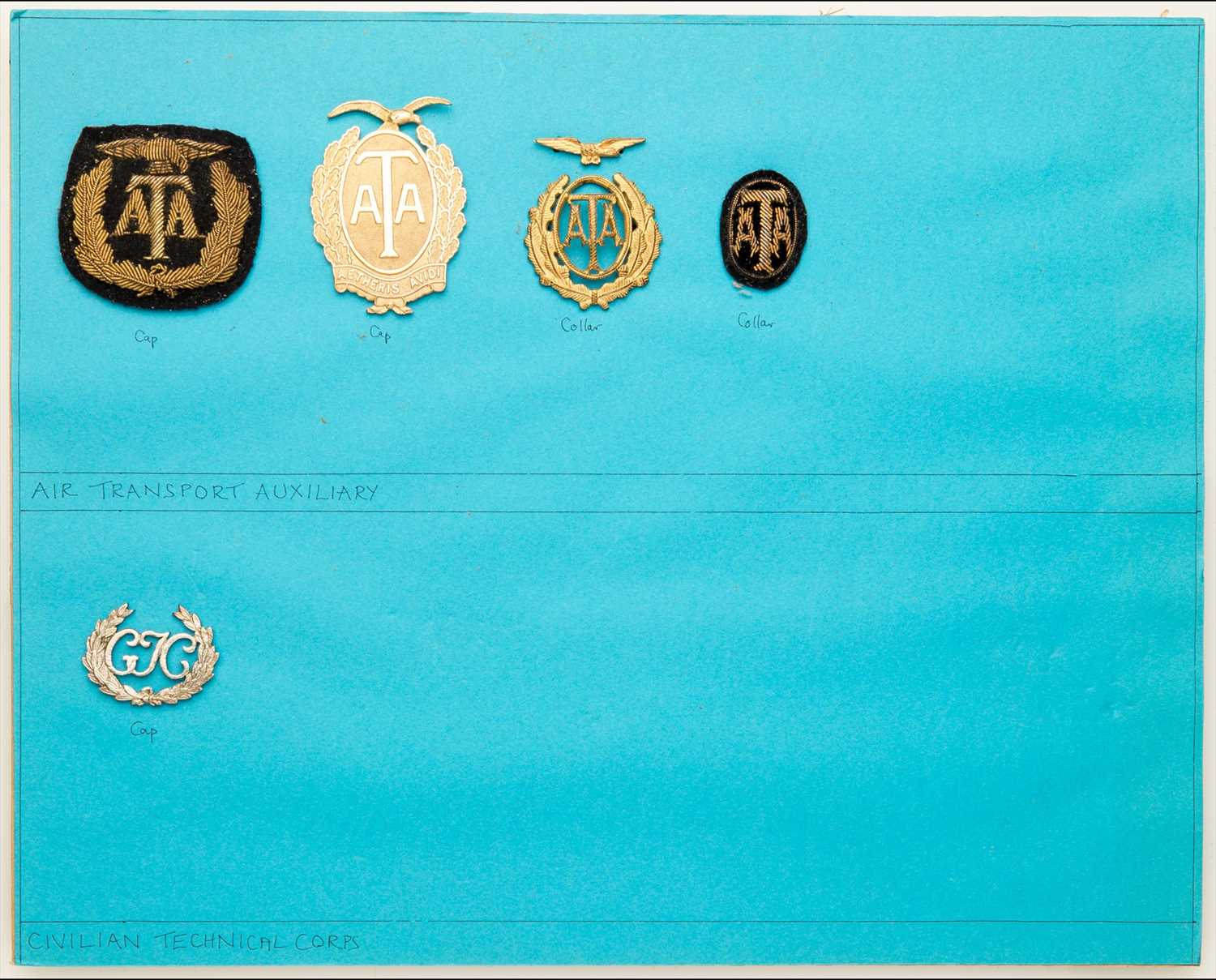 Lot 436 - Air Transport Auxiliary and Civilian