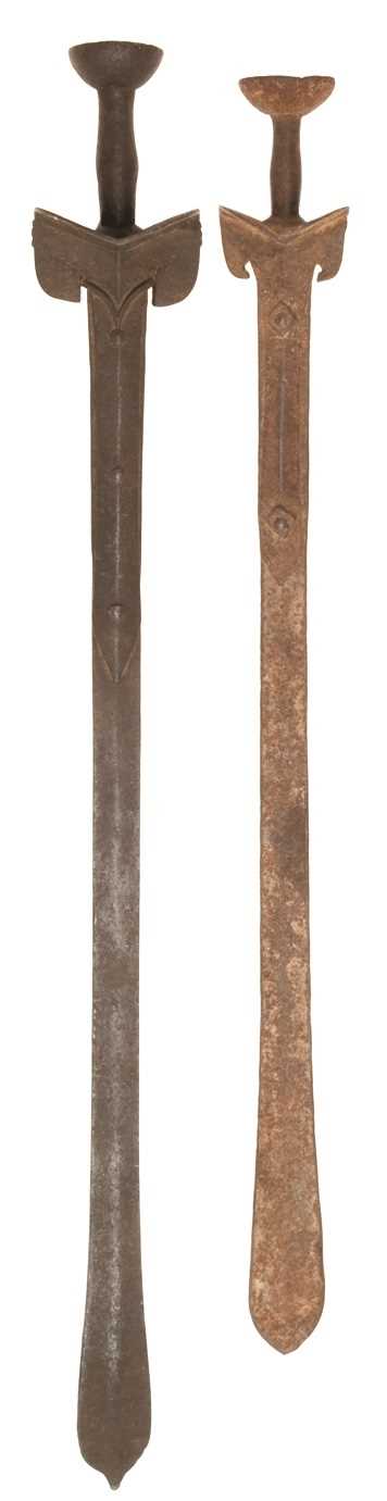 Lot 20 - TWO SOUTH INDIAN SWORDS