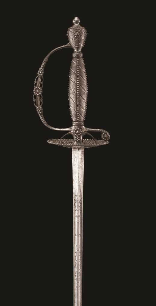 Lot 117 - A RUSSIAN SMALL-SWORD