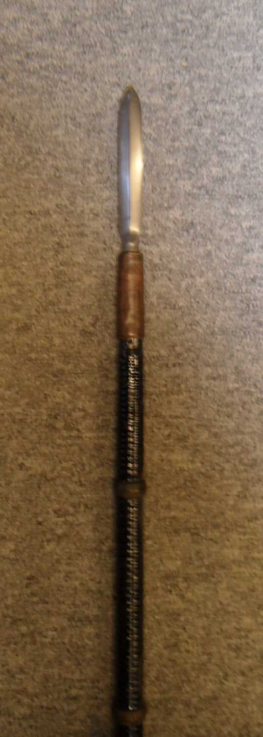 Lot 35 - A JAPANESE SPEAR (YARI)