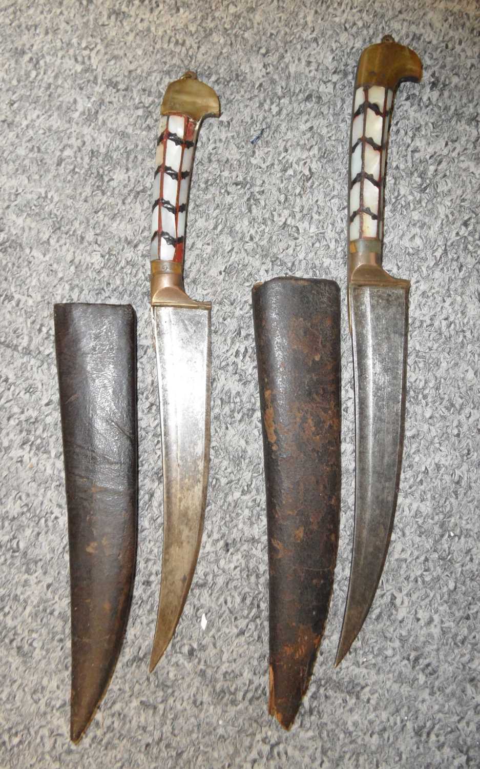 Lot 93 - TWO INDIAN DAGGERS