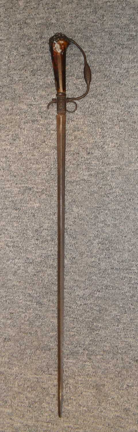 Lot 151 - A GERMAN HUNTING SWORD